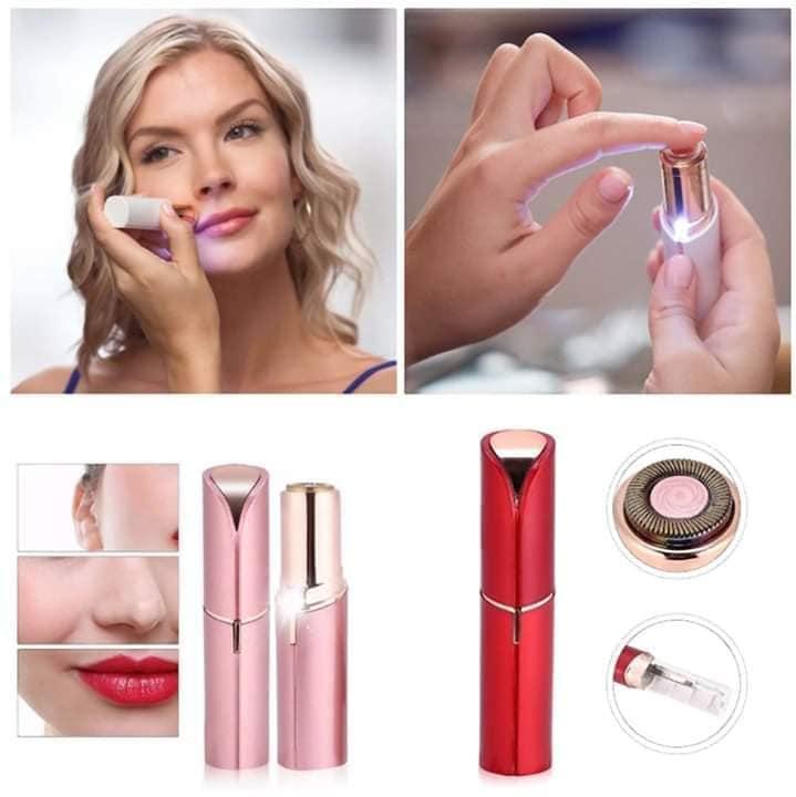 Rechargeable Flawless Women Painless Hair Remover Face Facial Hair ...